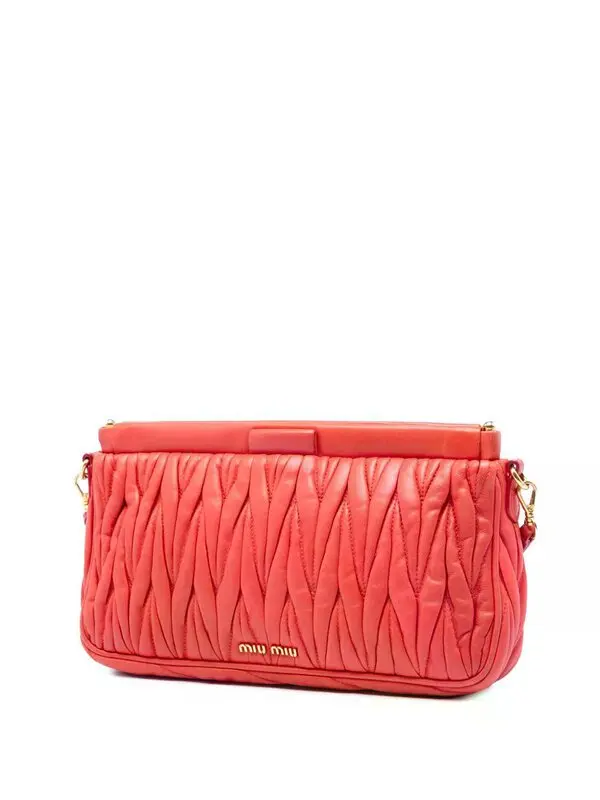Miu Miu 2010-2026 Matelasse Nappa Frame Shoulder Bag