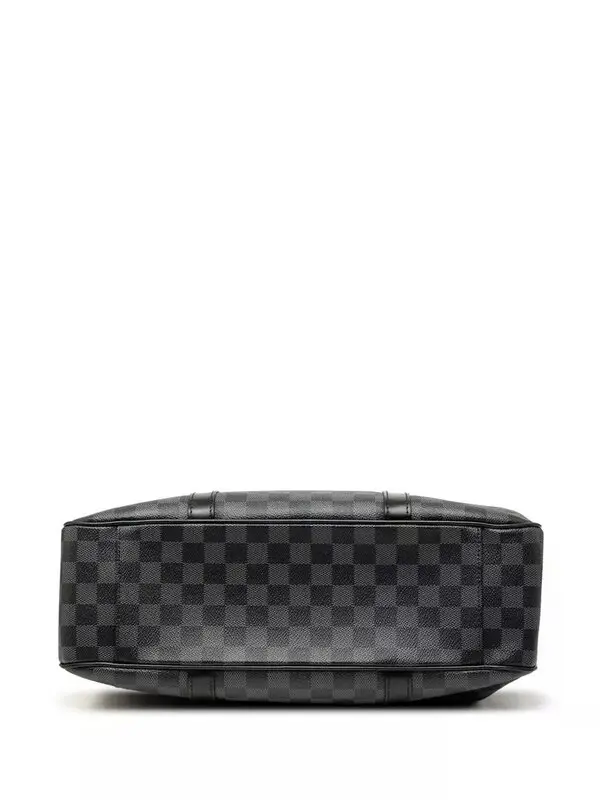 LOUIS VUITTON 2010 Damier Graphite Tadao Satchel
