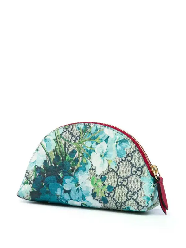Gucci 2000-2015 Gg Supreme Blooms Cosmetic Pouch