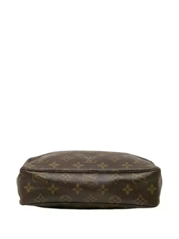LOUIS VUITTON 1983 Monogram Trousse Toilette 23 Clutch Bag - Brown