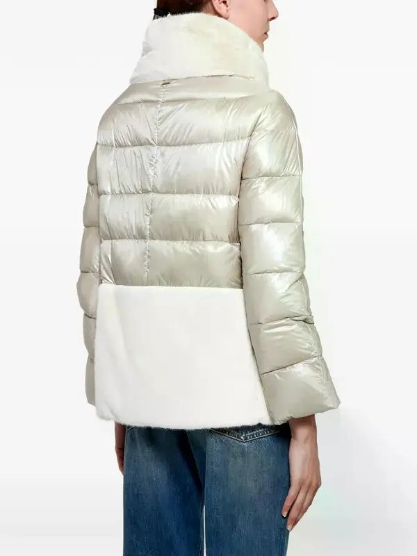 Herno Faux-fur Insert Down Jacket
