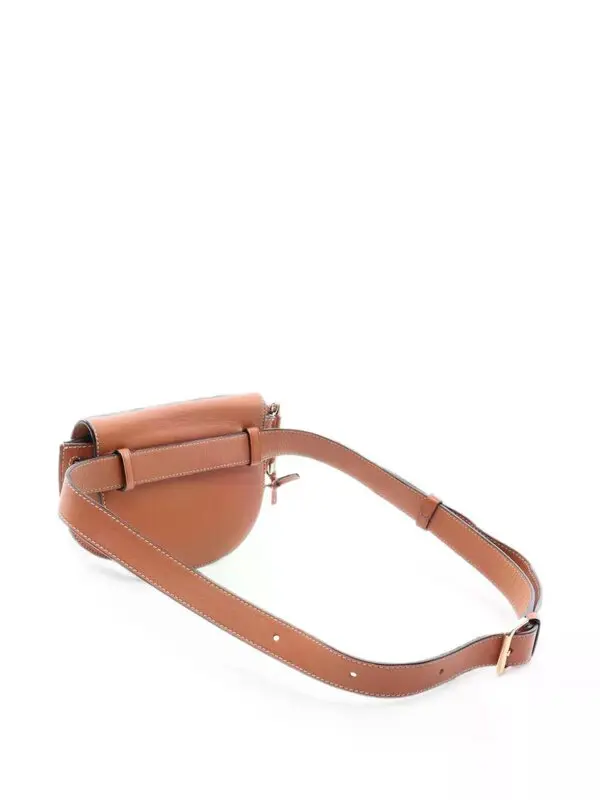 Loewe Gate Leather Belt Bag - Brown