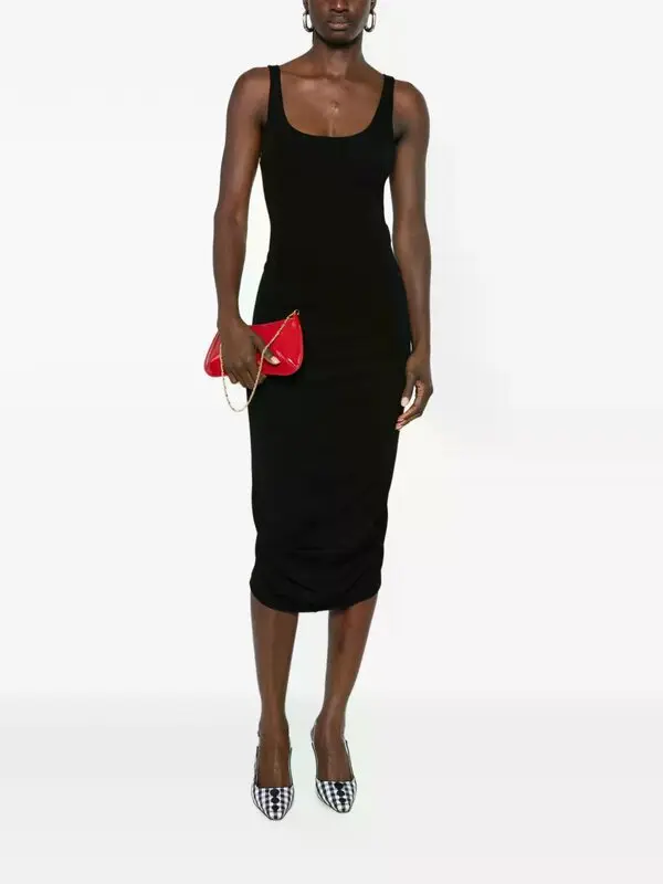 Jacquemus Scoop Neck Sleeveless Midi Dress