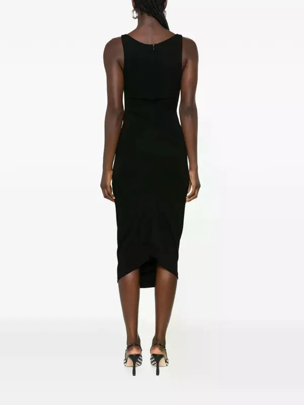 Jacquemus Scoop Neck Sleeveless Midi Dress