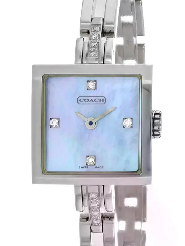 COACH Logo Detail 28mm Watch - Blue