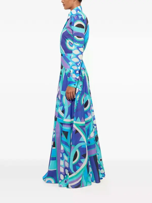 Emilio Pucci Vivara Print Cotton Shirt