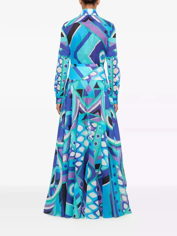 Emilio Pucci Vivara Print Cotton Shirt