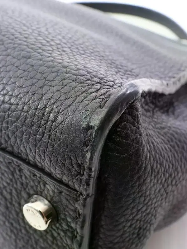 Fendi Selleria Peekaboo Tote Bag - Black