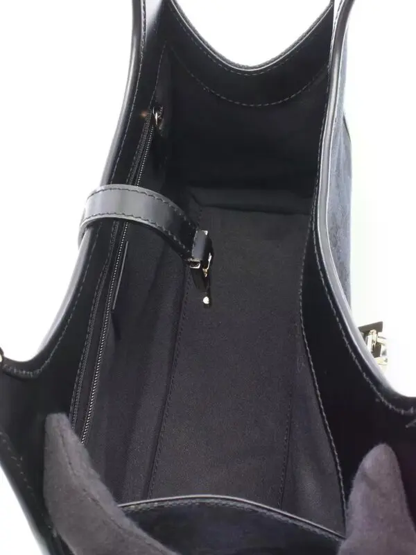 Gucci 2010s Jackie Gg Canvas Handbag