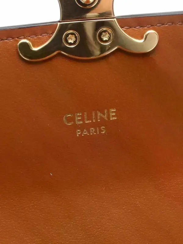 Celine 2020s Triomphe Trifold Wallet