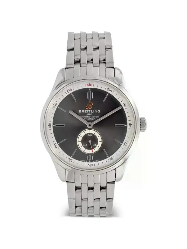Breitling Premier 40mm Chronometer Watch - Black