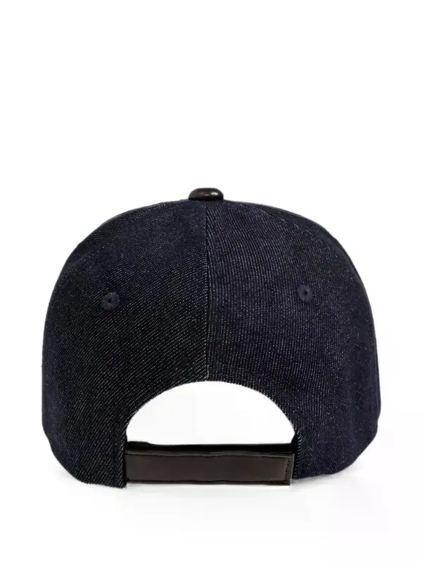Emporio Armani Monogram-embroidered Curved-peak Baseball Cap