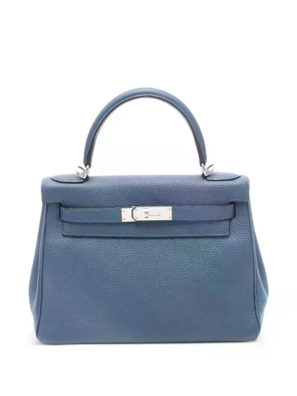 Hermès Kelly 28 Togo Handbag - Blue