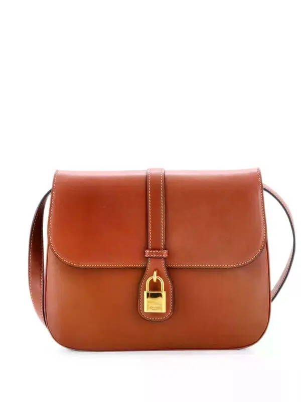 Celine Tabou Bag Smooth Calfskin Medium Crossbody Bag - Brown