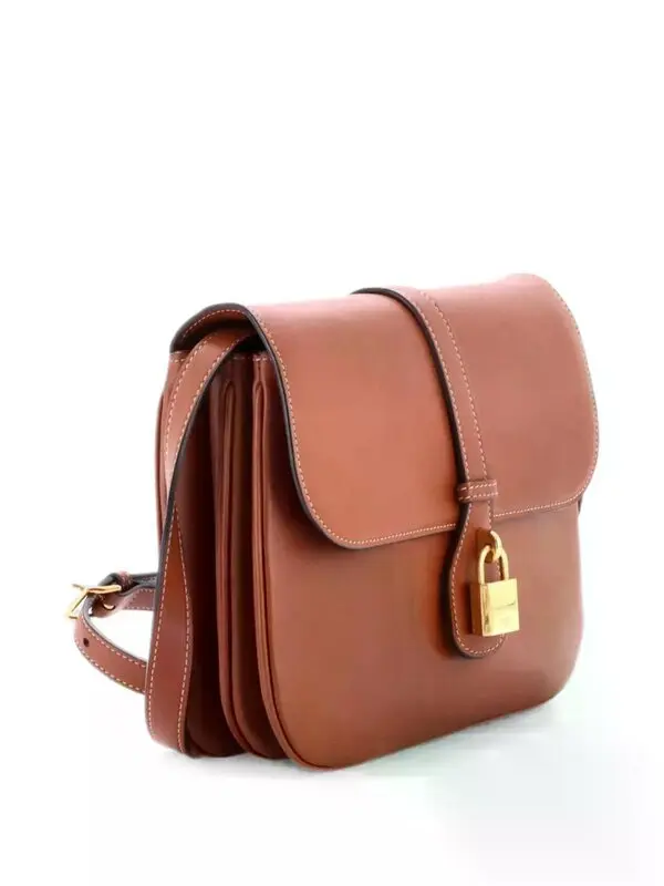 Celine Tabou Bag Smooth Calfskin Medium Crossbody Bag - Brown