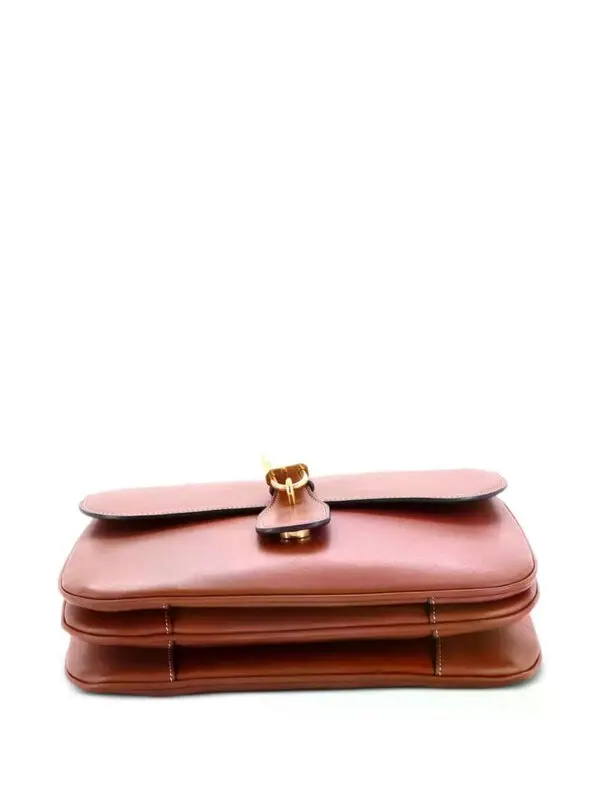 Celine Tabou Bag Smooth Calfskin Medium Crossbody Bag - Brown