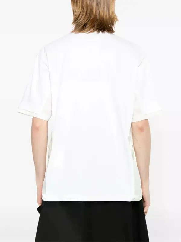 Sacai Panelled Chest-pocket T-shirt