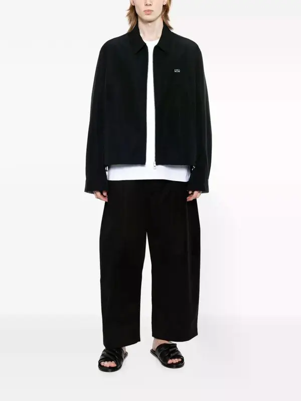 Loewe Contrast-stitch Zip-up Jacket