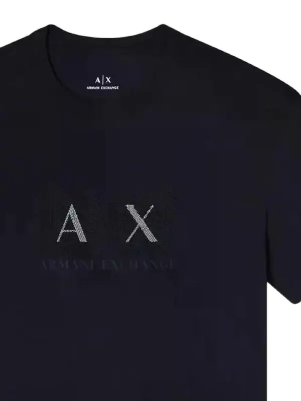 Armani Exchange Rhinestone-embellished T-shirt