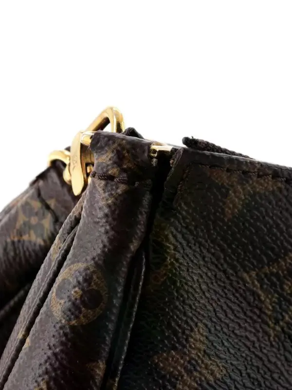 LOUIS VUITTON Multi Pochette Accessoires Monogram Canvas Crossbody Bag - Brown