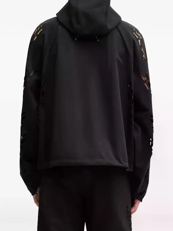 HELIOT EMIL Roan Laser-cut Hooded Jacket