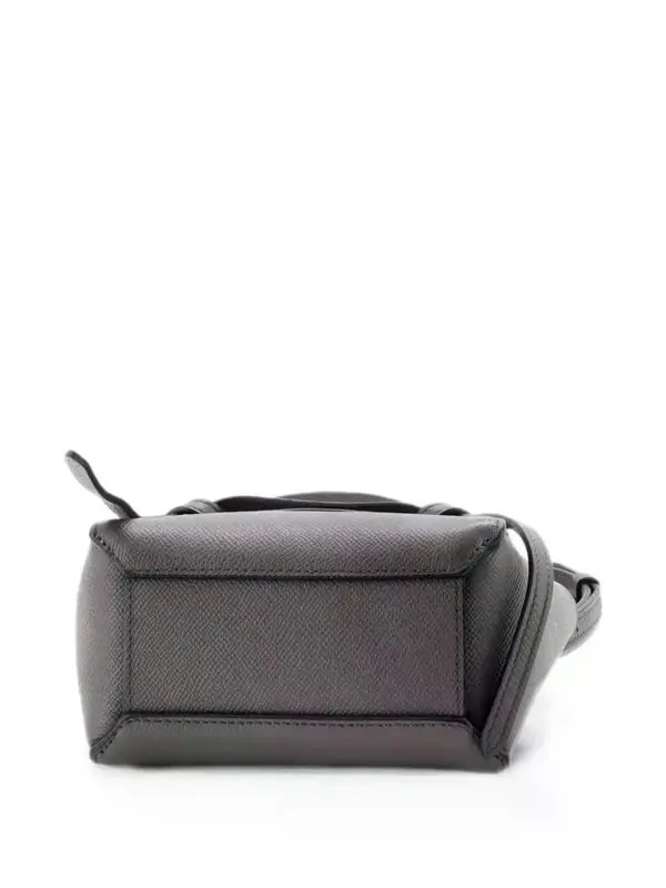 Celine Belt Bag Textured Leather Pico Shoulder Bag