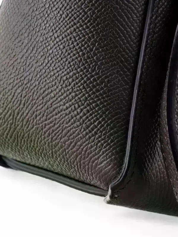 Celine Belt Bag Textured Leather Pico Shoulder Bag