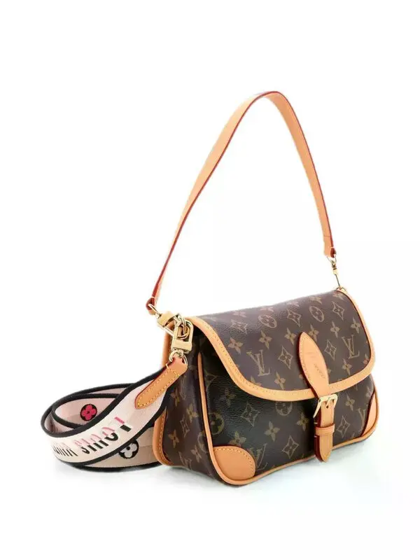 LOUIS VUITTON Diane Nm Monogram Canvas Nano Shoulder Bag
