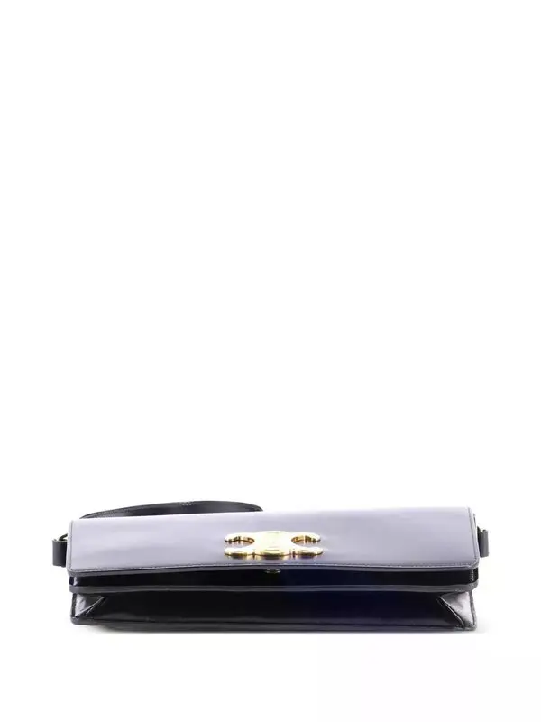 Celine Trapeze Triomphe Shoulder Bag In Smooth Calfskin