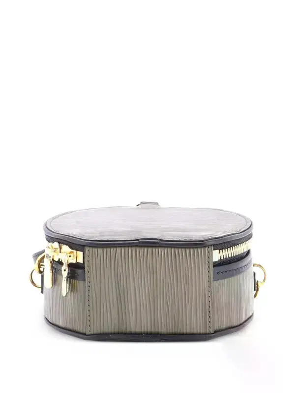 LOUIS VUITTON Mini Boite Chapeau Epi Leather Crossbody Bag - Black