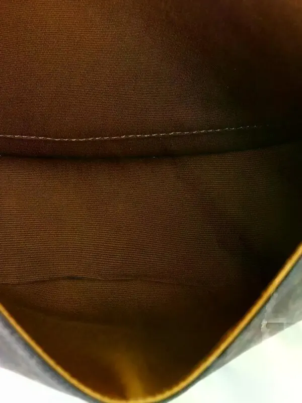 Celine Folco Bag Triomphe Coated Canvas Large Crossbody Bag