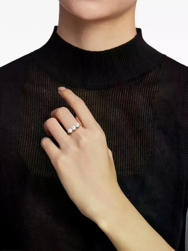 TASAKI Balance Light Pearl Ring - Pink