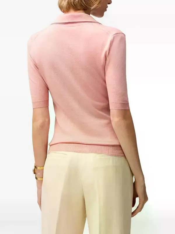 RETORI Jersey-stitch Knit Polo Shirt