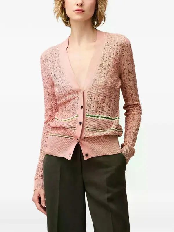 RETORI Mix-stitch Knit Cardigan