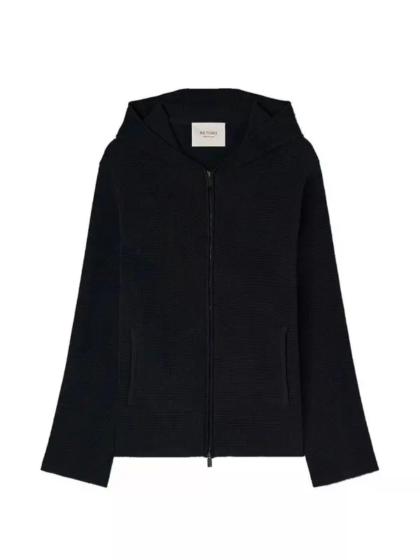 RETORI Knitted Zip-up Hoodie