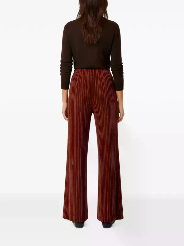 RETORI Retro' Striped Wide-leg Trousers