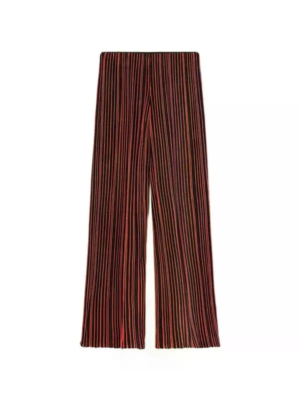 RETORI Retro' Striped Wide-leg Trousers
