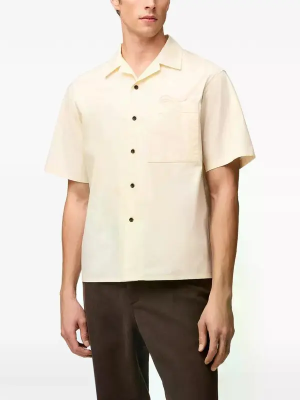 RETORI Embroidered Bowling Shirt