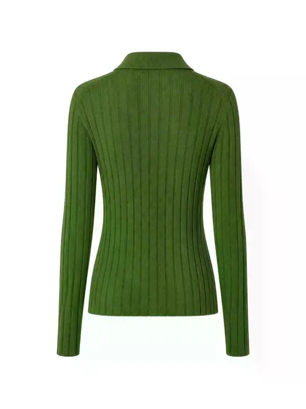 RETORI Ribbed-knit Cardigan