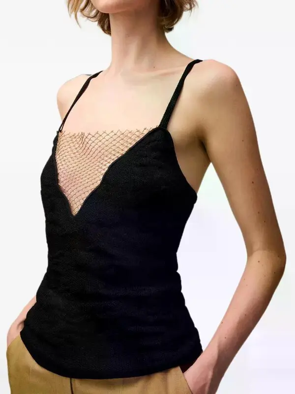 RETORI Net-detail Tank Top