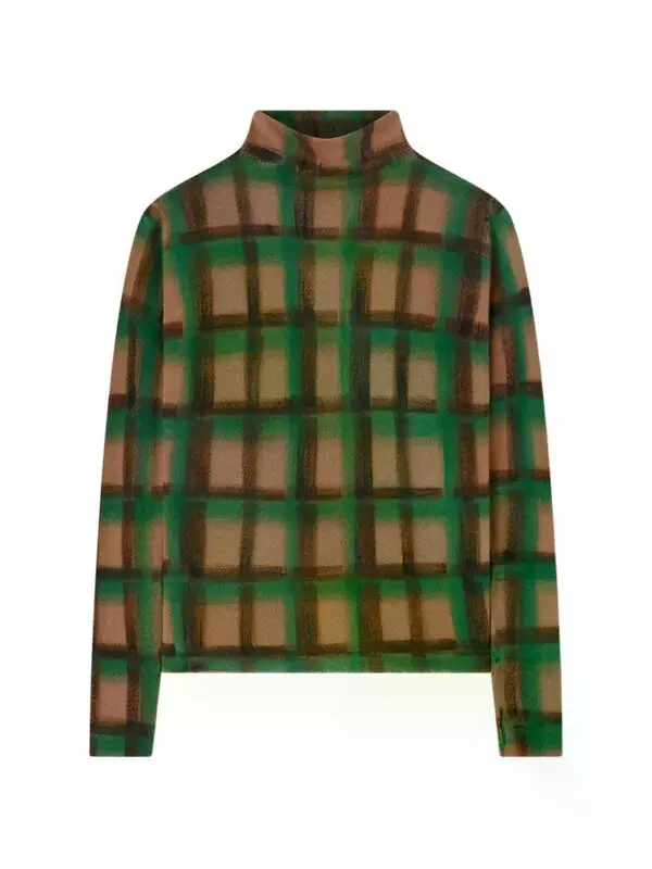 RETORI Check Cashmere Sweater