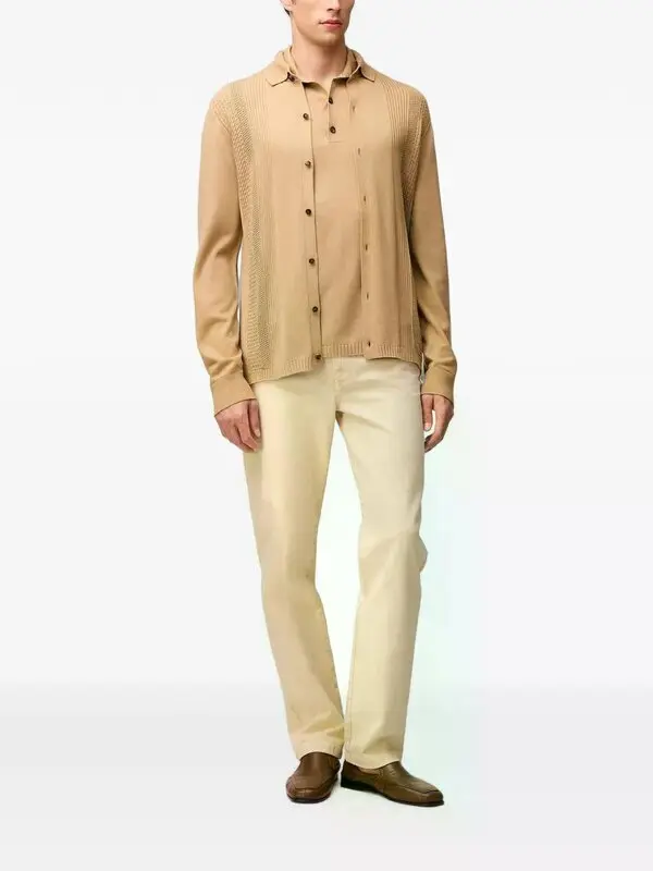 RETORI Mix-stitch Knit Cardigan
