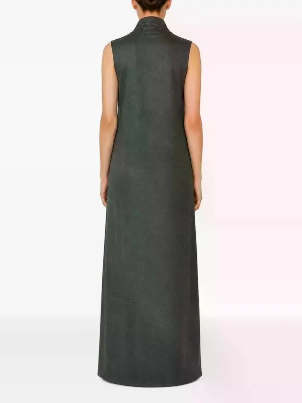RETORI Sleeveless Wrap Maxi Dress