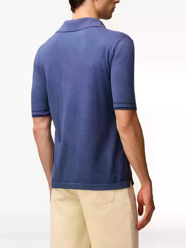 RETORI Stripe-detail Polo Shirt