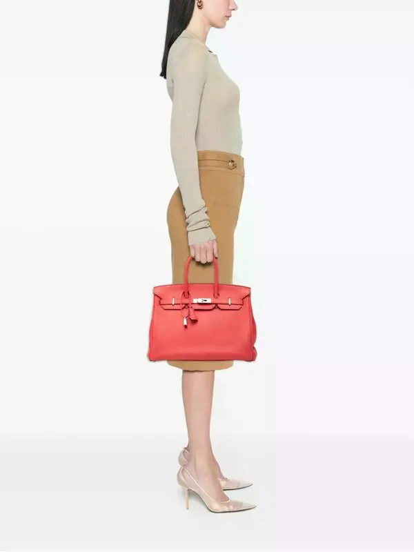 Hermès 2011 Clemence Birkin Retourne 35 Handbag