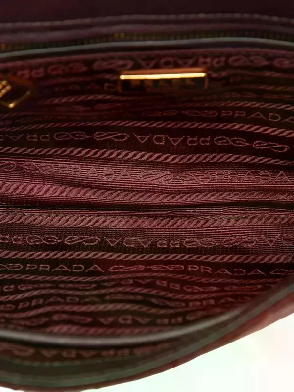 Prada 2013-2026 Impuntu Tessuto Chain Crossbody Bag