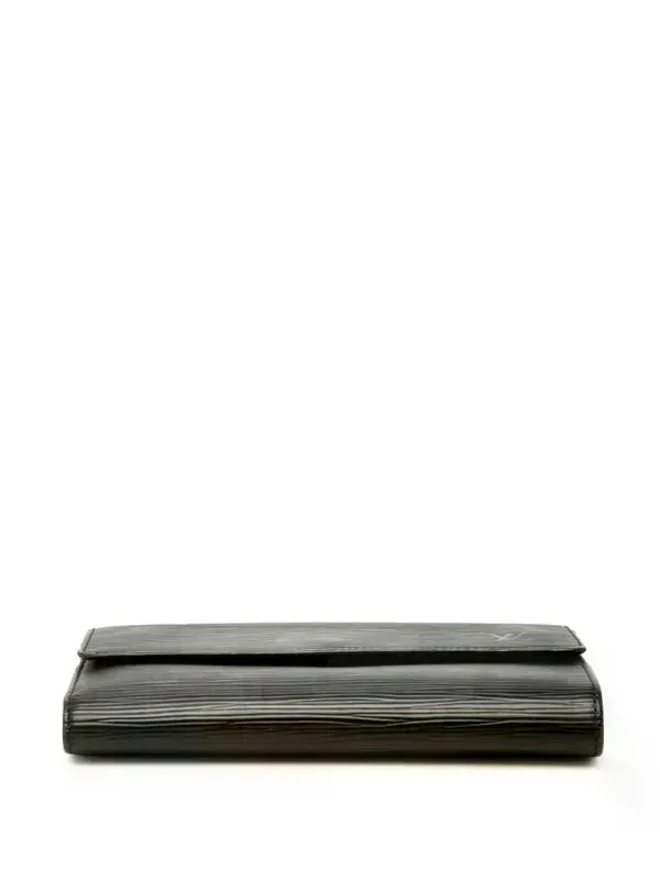 LOUIS VUITTON 2005 Epi Trifold Wallet Long Wallets