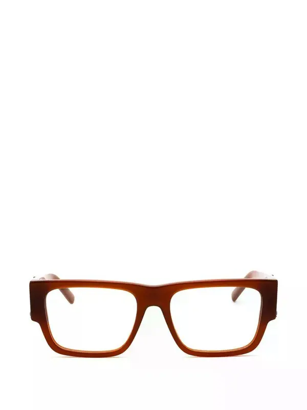 Mcm Square Frame Eyeglasses - Brown