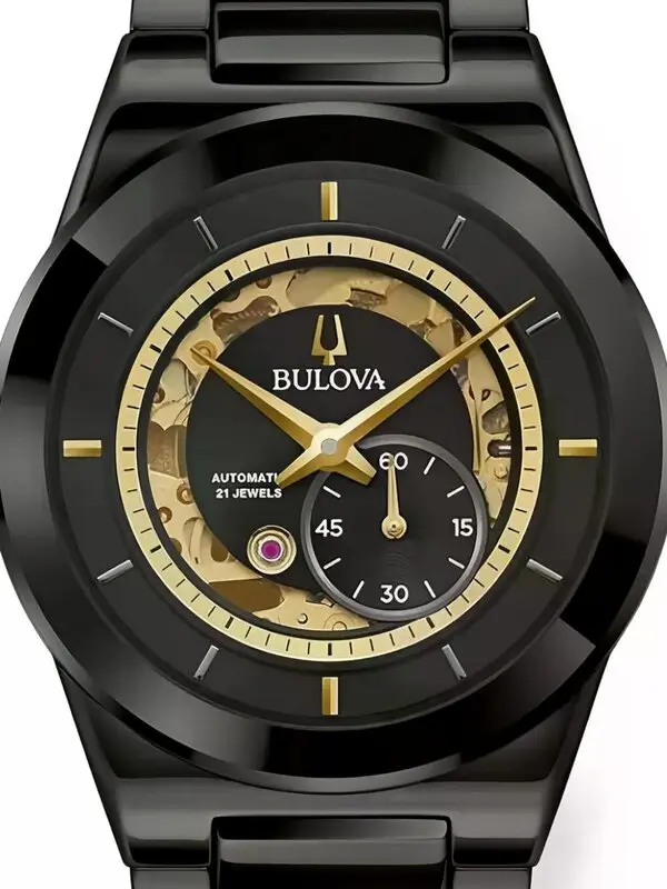 Bulova Automatic Movement Watch With Link Bracelet