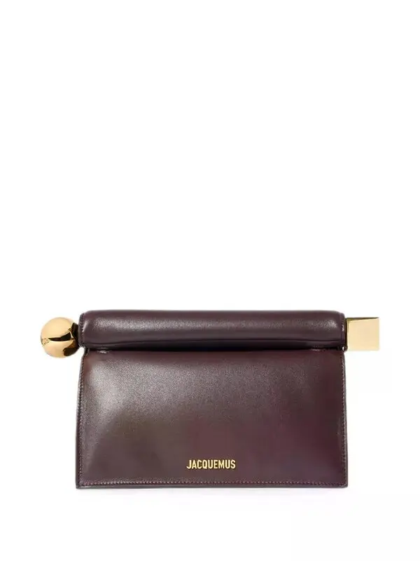 Jacquemus Rond Carré Logo-plaque Clutch Bag